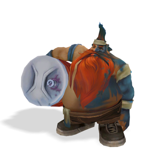 Fichier STL Superfan Gragas League of Legends 3D print model 🧸 ・Design pour imprimante 3D à ...
