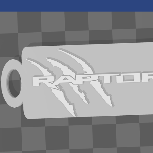 3MF file Ford Raptor Key Ring #2 🚙 ・3D printer design to download・Cults