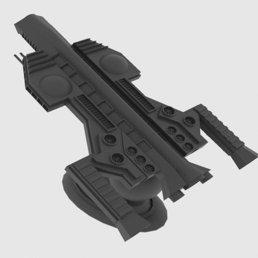 🚀 Antonov An Te-900 Spaceship・ STL File for 3D printing・Cults