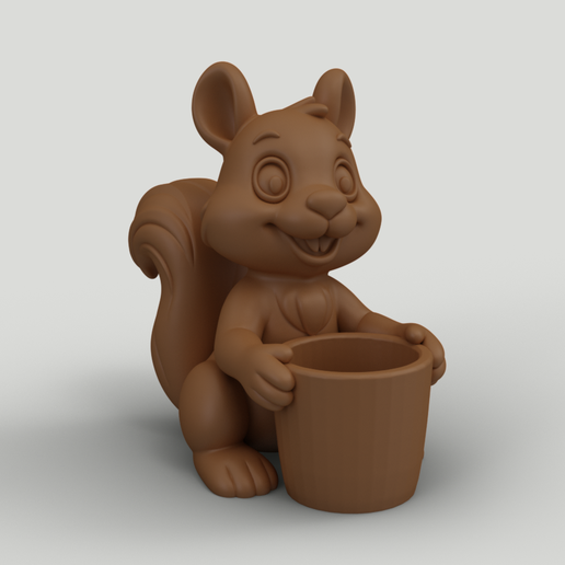 squirrel pen pot