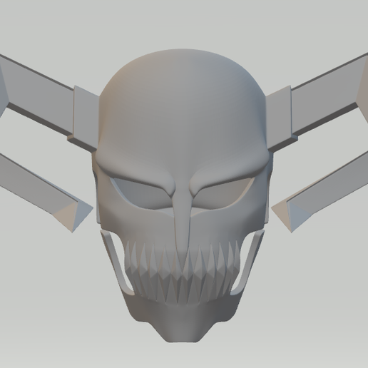 🎭 Ichigo Full Hollow Mask・ STL File for ・Cults