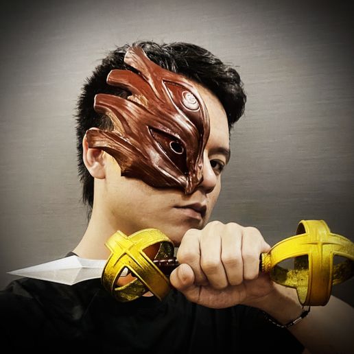 STL file Sukuna Mask - Jujutsu Kaisen Cosplay 👾 ・3D printer design to ...