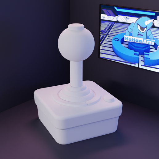👴 Old Joystick・Free STL File for 3D printing・Cults