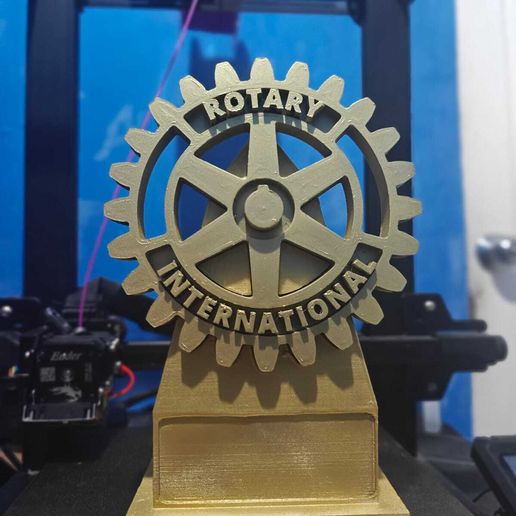🏆 Rotary International Trophy – 3D Printable Award Model・ STL File for ...