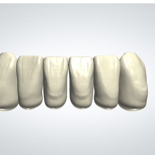 🦷 3Shape Library Lower_Natural_2・ STL File for 3D printing・Cults