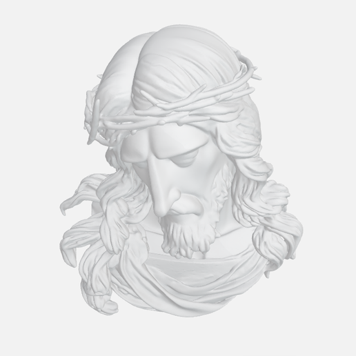 ️ Jesus Christ Head Bust Sculpture, Christian decor, Jesus Christ with ...