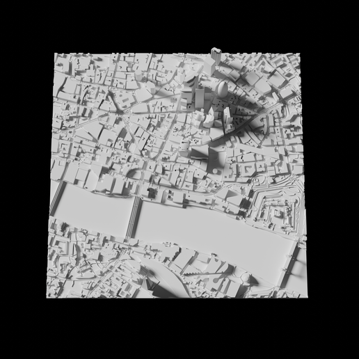 🏙️ London City 3D Print File | STL file for 3D printing | 3D Map of ...