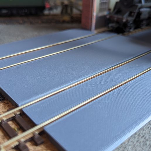 🛤️ 00/H0 Scale Concrete Hard Standing Kit for Peco SL-100 with set ...