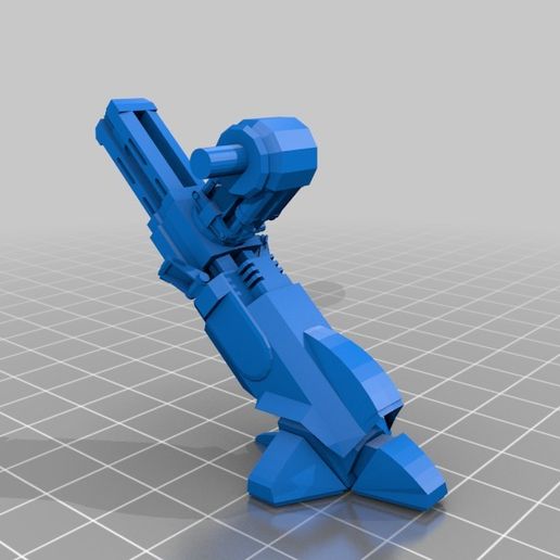 🤖 ED-209 ENFORCEMENT DROID from Robocop (Jointed)・Free 3D File for ・Cults
