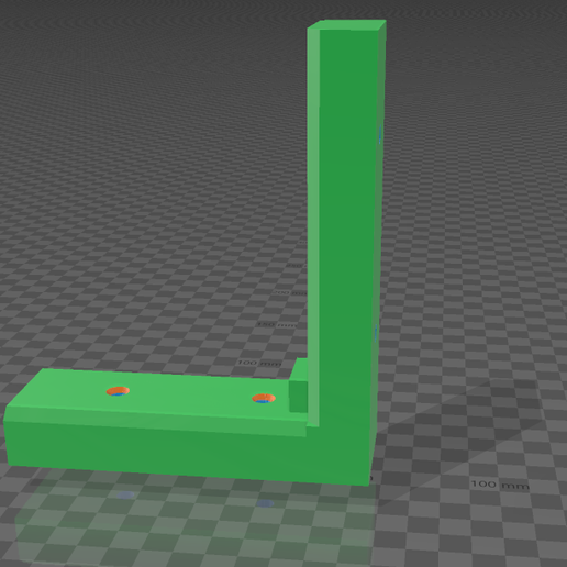 ⚙️ simple L-bracket・Free 3MF File for 3D printing・Cults