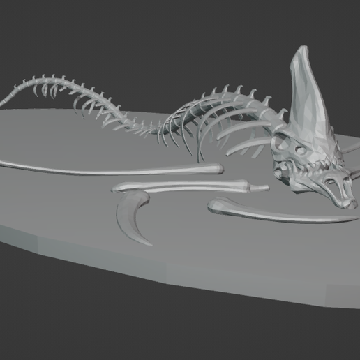 💀 Subnautica Reaper Leviathan Skeleton・Free STL File for ・Cults