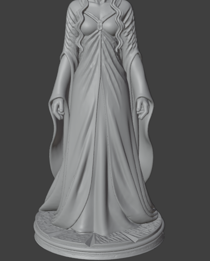 🦸 Lord of The Rings (Cate Blanchett) Galadriel・ STL File for 3D ...