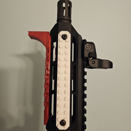 🔫 M-Lok Panels (Plastic Blocks Inspired)・ STL File for 3D printing・Cults