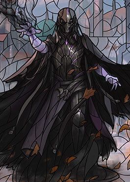 🎨 Davriel, Rogue Shadowmage - stained glass - litho・Free 3D File for ・Cults