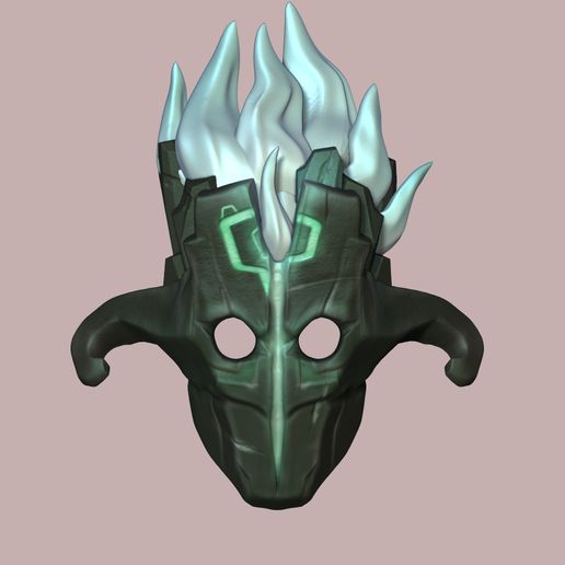 Archivo STL Juggernaut arcana Dota Mask - cosplay helmet 🪖 ・Modelo ...
