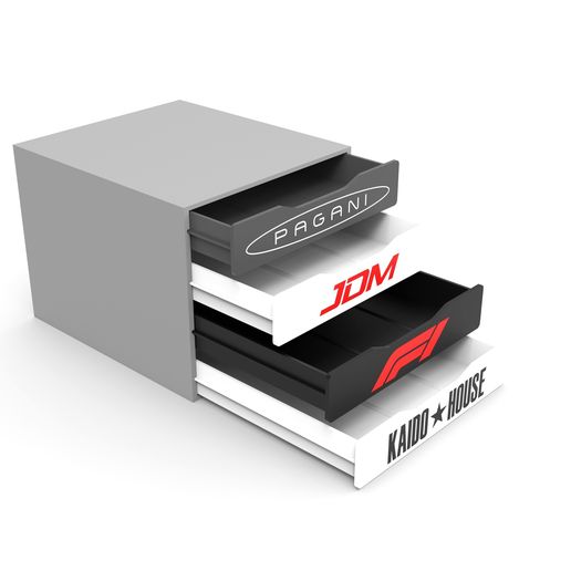 🚗 Drawer Storage Car 1/64 - Drawer Storage Car 1/64 - Collector and ...