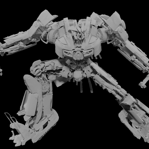 🤖 Megatron・ STL File for ・Cults