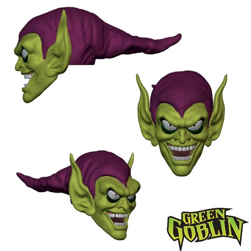 green goblin face