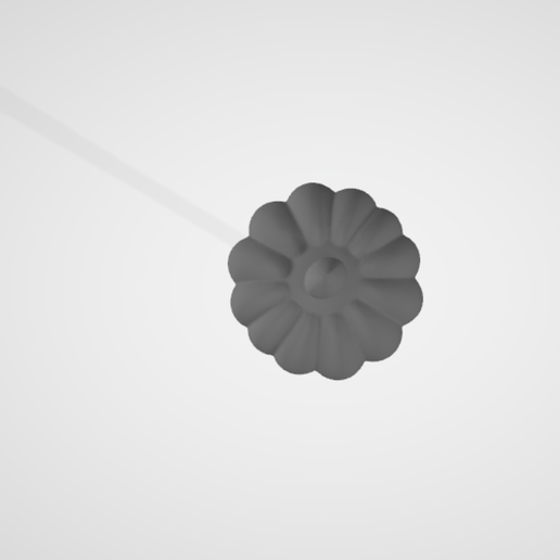 STL file Gada (golden mace) for action figures 🦸 ・3D print object to ...