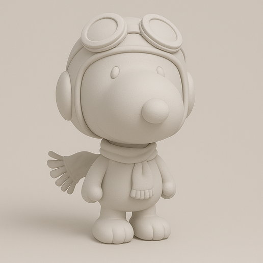 🐕 Snoopy・ STL File for 3D printing・Cults