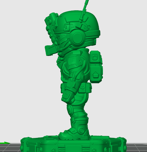 🫡 Cyber Sentinel - Cyberpunk Chibi Collection [STL]・ 3D File for 3D ...