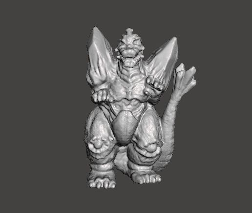 🛰 ESPACIO GODZILLA 1994 PVC GASHAPON JUGUETE MONSTRUO KAIJU DND RPG ...