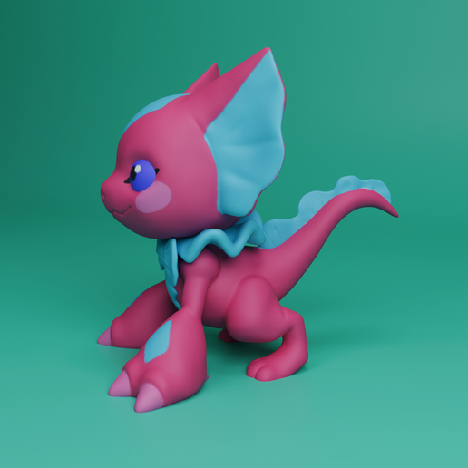 STL file Elizamon - Digimon Liberator 🐉 ・Model to download and 3D print ...
