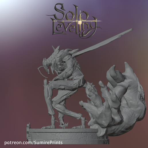 🐜 Beru – General Grade Shadow Ant King | 3D Printable Model STL from ...