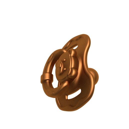 👶 baby pacifier / pacifier stl / pacifier printer / panda shaped ...