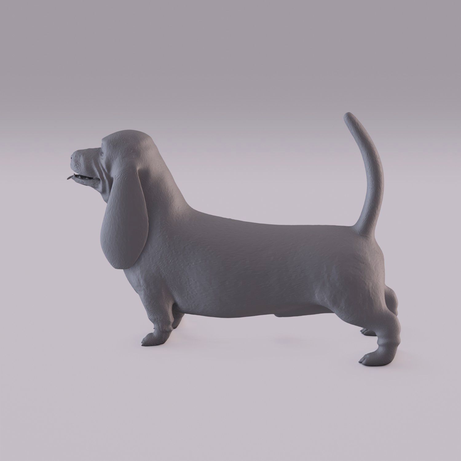Download STL file Basset Hound • Object to 3D print ・ Cults