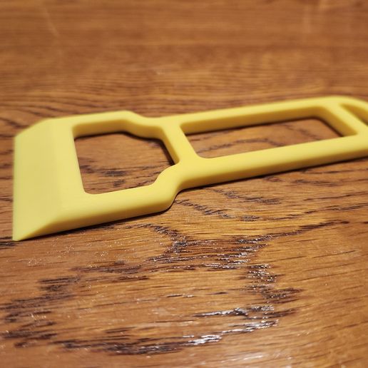 🖨️ 3D Printer Bed Scraper V2・Free STL File for 3D printing・Cults