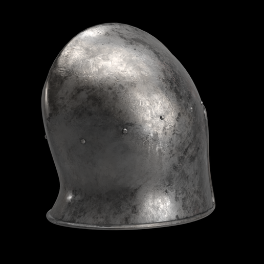 🪖 Barbute - 15th Century・ 3D File for 3D printing・Cults