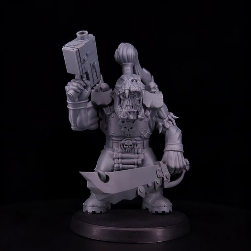 😵 Dead Skull Orc Boss・ 3D File for 3D printing・Cults