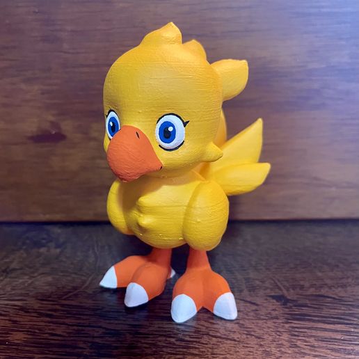 3D print Chibi Chocobo • made with Ender 3 V2 Neo・Cults