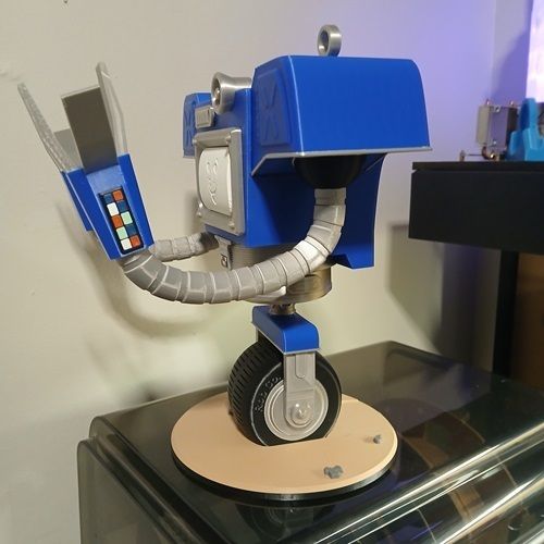 🎨 Fallout Securitron MkIII・ STL File for 3D printing・Cults