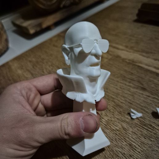 3D printed Dracula Flow Bust • made with Bambulab P1S・Cults