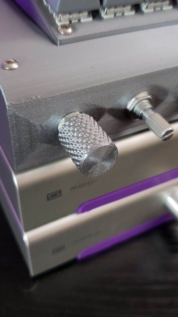 Free STL file Rotary Encoder Knob - Knurled・3D printer design to ...