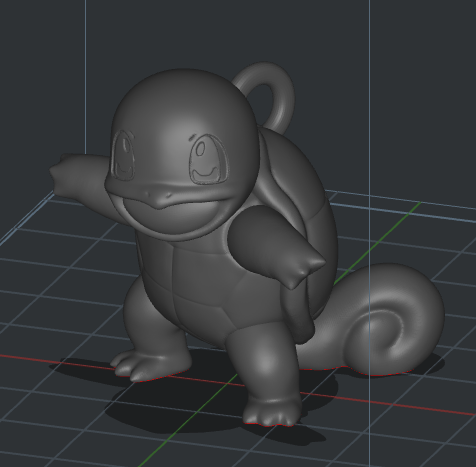 🐉 Pokemon Squirtle keychain!・ STL File for 3D printing・Cults