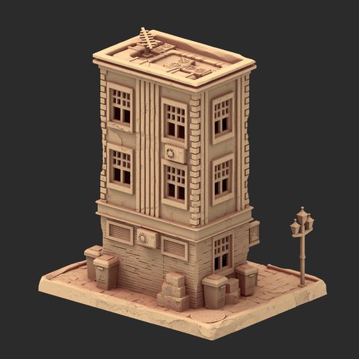 🤏 Small Town USA - 1900s - 6 Printable STL Buildings・Archivo 3D para ...