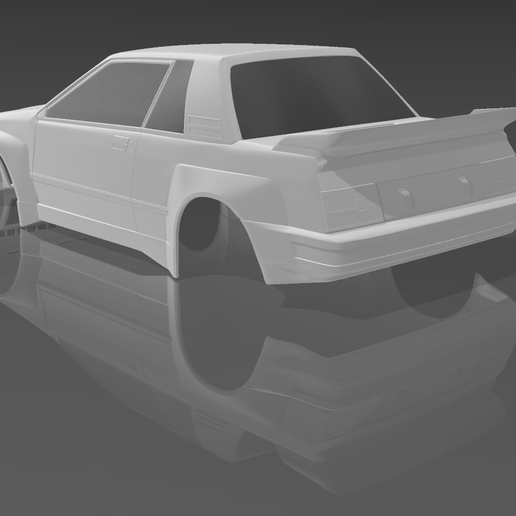 🎨 Nissan Pulsar EXA 1983 Group C 1:24 & 1:25 SCALE・ OBJ File for 3D ...