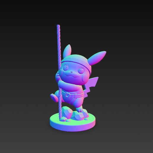 🐉 Pikachu olympic pack 2・ STL File for 3D printing・Cults