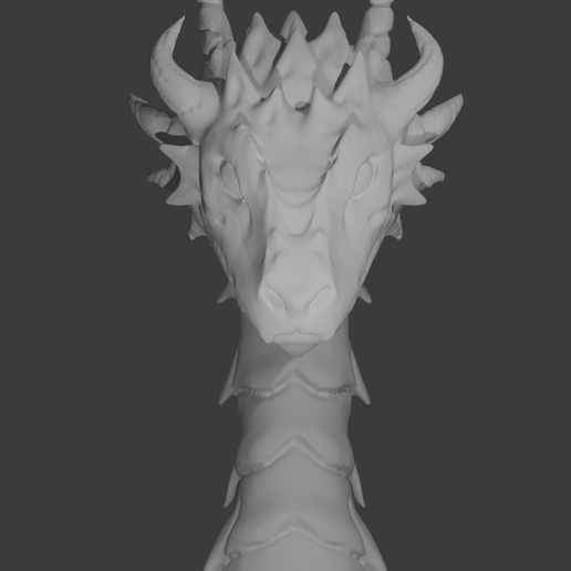 🐉 Dragon・ OBJ File for 3D printing・Cults