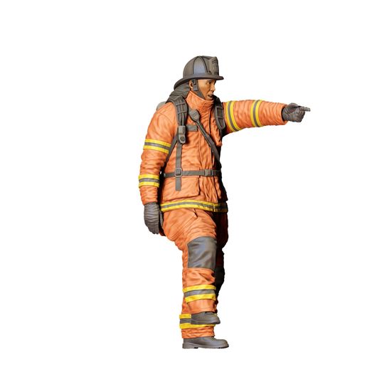 🧑‍🚒 N4 Firefighter・ STL File for 3D printing・Cults