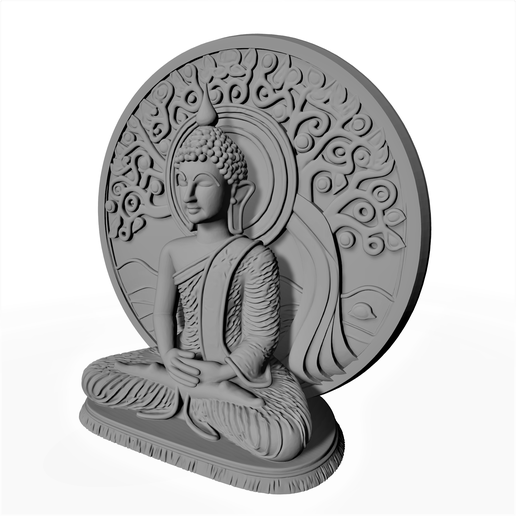 ☮️ Buddha・ STL File for 3D printing・Cults