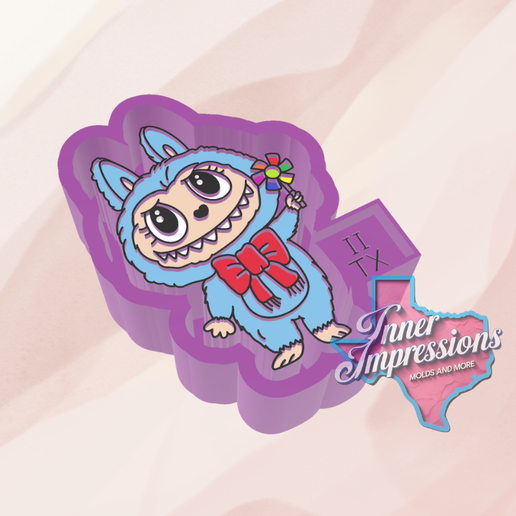 🍪 Summer Labubu Freshie Mold・ STL File for 3D printing・Cults