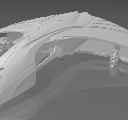 🖖 STO - Romulan - Ar'kala Tactical Warbird・Free STL File for 3D ...