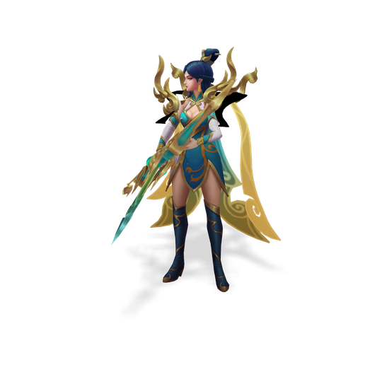 STL file Lunar Empress Ashe League of Legends 3D print model 🧸 ・3D ...