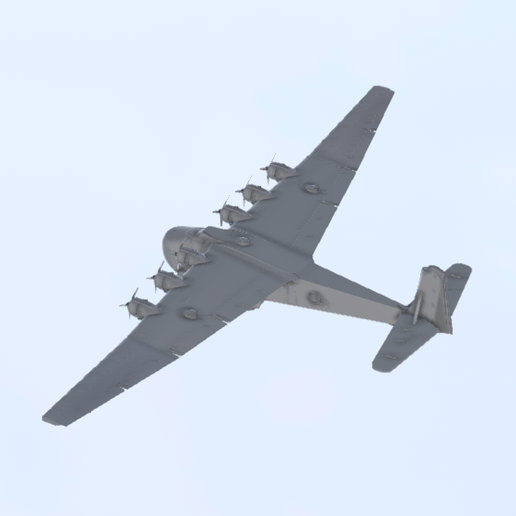 3D file Messerschmitt Me 323 🪰 ・Design to download and 3D print・Cults