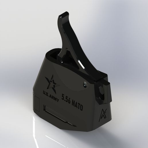 STL file 5.56 / .223 Speed Loader For M16 / AR-15 / M4 / REMINGTON ...