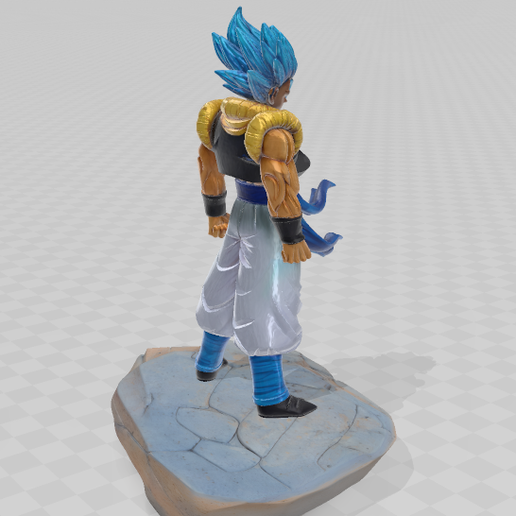 💬 Gogeta・ STL File for 3D printing・Cults